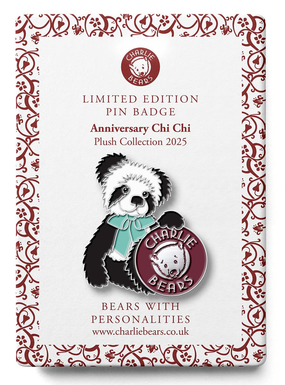 Pin Badge Anniversary Chi Chi Official Charlie Bears
